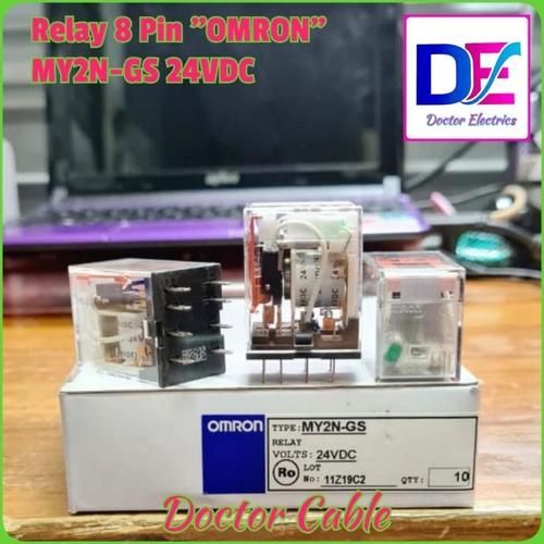 Jual OMRON RELAY MY2N MY2N-GS MY2N GS 24VDC 24V DC24 8 KAKI 8 PIN ORIGINAL TERBARU - Kota ...
