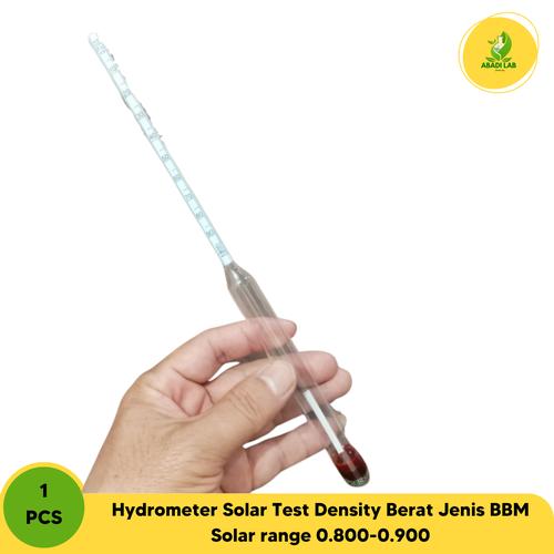 Jual Hydrometer Solar range 0.800-0.900 Test Density Berat Jenis BBM ...
