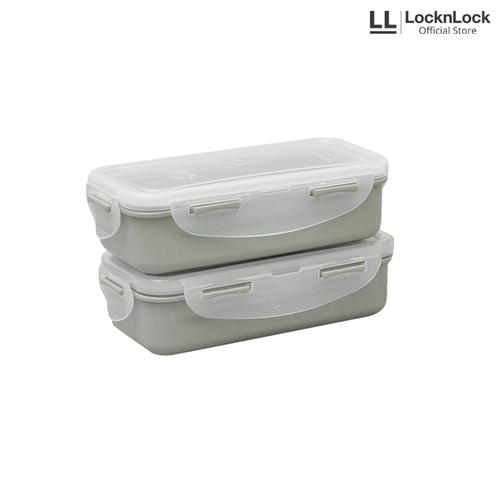 Promo LocknLock Kotak Makan Rectangular Food Container 350ML - Gray - 350ml - Kab. Tangerang ...