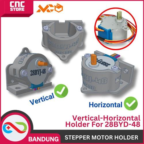 Jual Vertical or Horizontal BRACKET STEPPER MOTOR STEPPER 28BYJ-48 ...