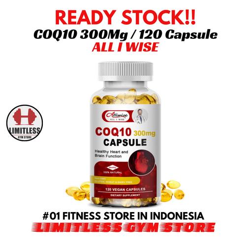Promo USA High Absorption CoQ10 300mg 120 Capsules Brain Health ...