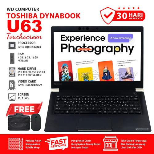 Promo Toshiba Dynabook Touchscreen U63 I Intel Core I5 Gen 8 I Ram 16 Gb Ssd 1 TB I Windows 10 I ...