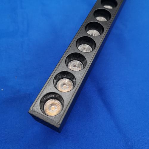 Jual Lampu Kap Fitting Rel Sorot Spotlight LED 10W Watt 48V 12 Mata COB ...