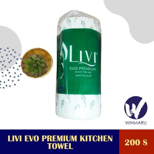 Jual Tissue LIVI EVO Premium Kitchen Towel / Kitchen Roll Towel 200s ...