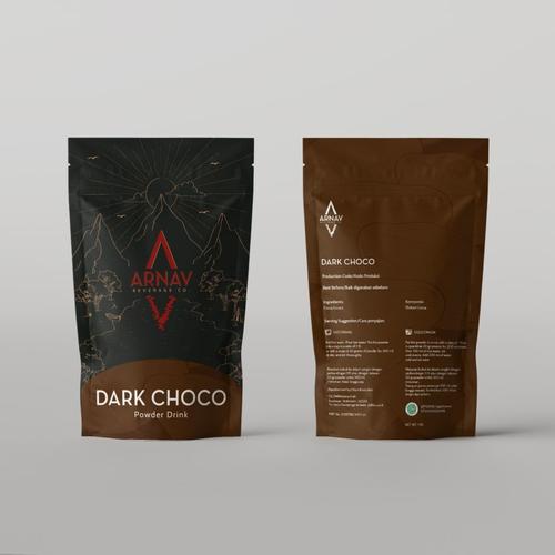 Jual Dark Choco Arnav / Dark Chocolate Arnav / Chocolate Drink Powder ...