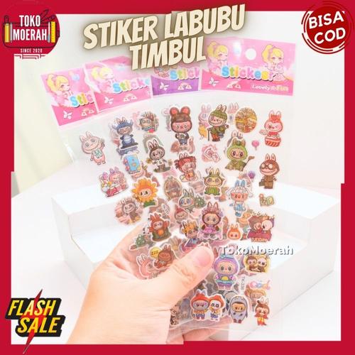 Jual STIKER LABUBU LUCU UNIK STICKER TIMBUL LABUBU LABU LABU TIMBUL ...