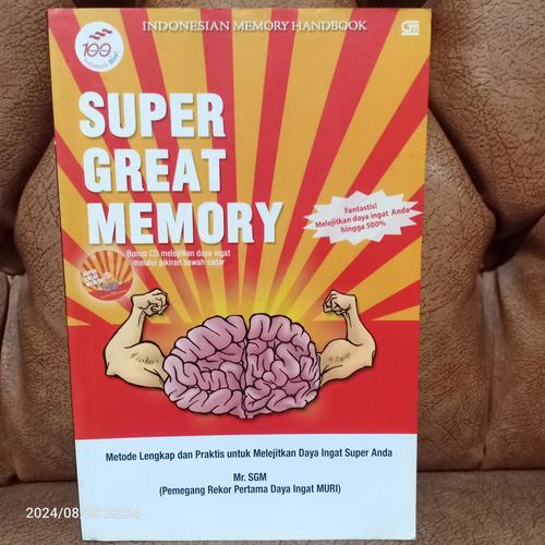 Jual ASLI BUKU SUPER GREAT MEMORY Metode Lengkap Dan Praktis Untuk ...