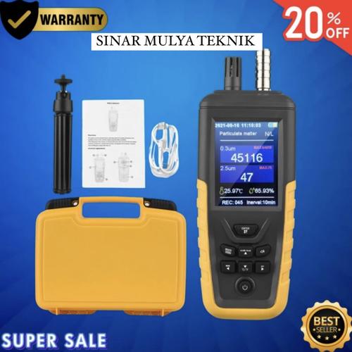 Jual Dust Particle Counter Data Logger PM2.5 PC TC8100 Air Partikel ...