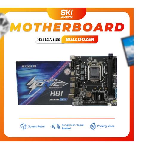 Jual Motherboard H81 bulldozer DDR3 socket intel 1150 - MB ONLY - Kota ...