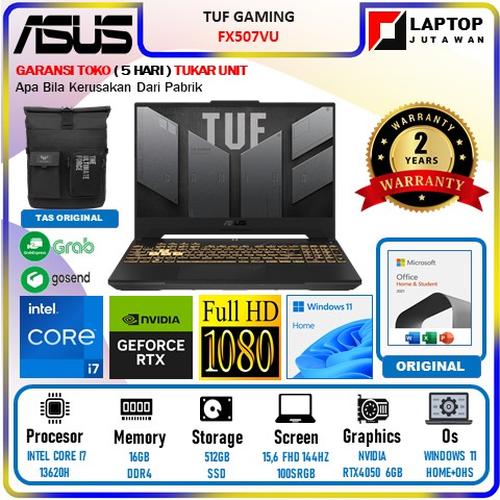 Jual TERMURAH NASIONAL Laptop Asus TUF ThunderBolt Core Gen12 i7 12650 ...
