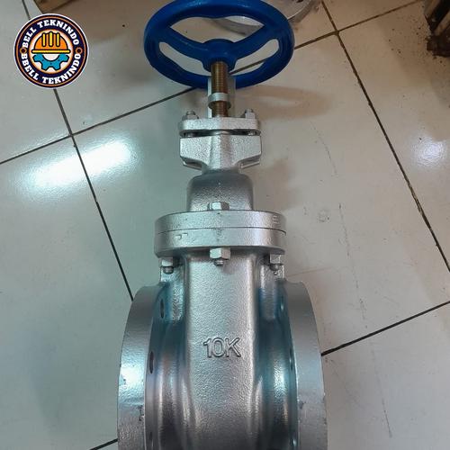 Jual gate valve kitz 4"inch flange jis 10k cast iron - Jakarta Barat - Bell Teknindo | Tokopedia