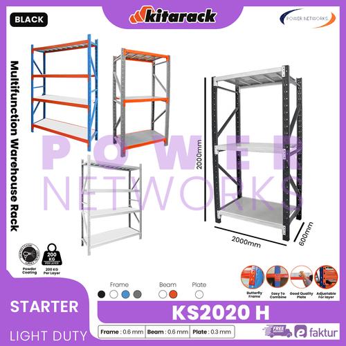 Jual KITARACK KS2020HA Starter Rak Gudang Light Duty Tinggi 2 Meter ...