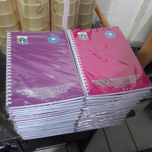 Jual Cetak Block Note / Cetak Notes Custom Ukuran A5 isi 40 lbr ...
