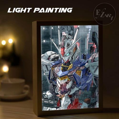 Jual Edisi Gundam - Light Painting Art LED Frame Bingkai Lampu ...