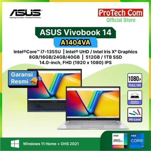 Promo ASUS Vivobook 14 A1404VA i7-1355U 16GB 1TB iRis Xe 14" FHD OHS ...