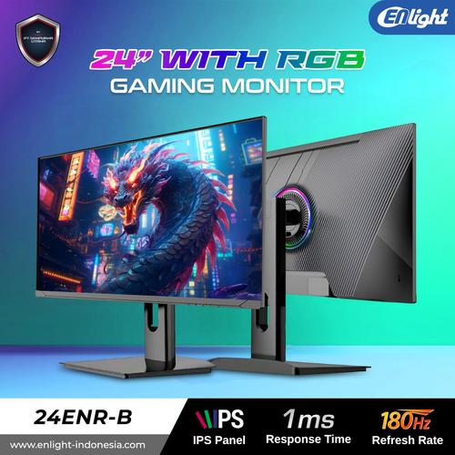 Promo Monitor Gaming Enlight 24ENR-B 180Hz 24 Inch IPS with RGB ...