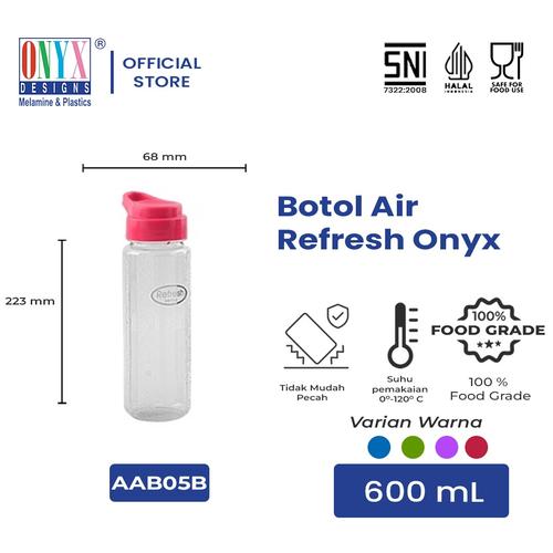 Promo Onyx, Botol Minum 600ml : Plastik, Aman untuk Minuman, Halal ...