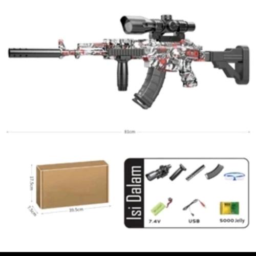 Promo Mainan Anak Pistol* PUBG* Sniper Gun Jumbo - Merah - Kab ...