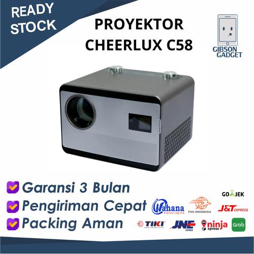 Jual Proyektor Cheerlux C58 Auto Focus 6000 Lumens 1080P FHD Native 4K ...