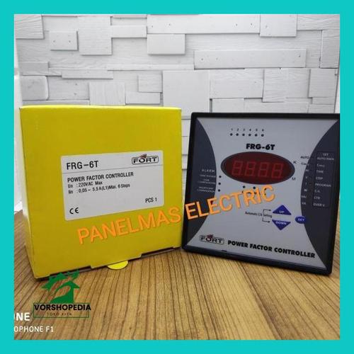 Jual Regulator Power Factor Controller FRG-6T FORT 6 Step / 6Step ...