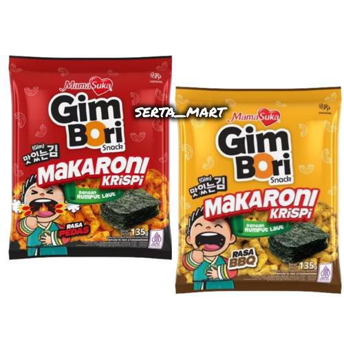 Jual Mamasuka Gimbori Makaroni Krispi 135gr - Gim Bori Makaroni Spicy ...