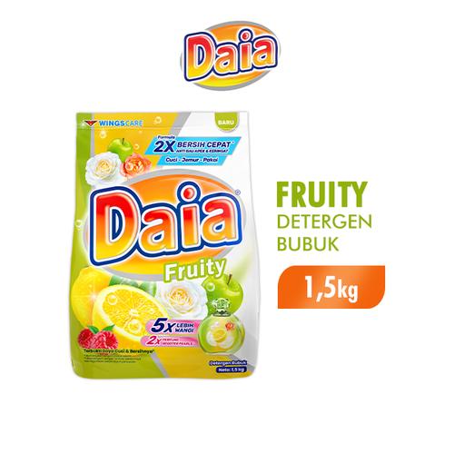 Promo Daia Deterjen Bubuk Fresh Lemon 1.5 kg - - Wings Official Store ...