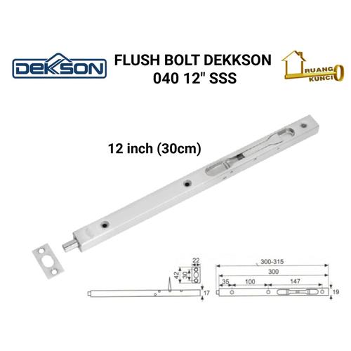 Jual Grendel Tanam Dekkson FB 040 12 Inch 30cm Flush Bolt Kotak Dekson - Jakarta Barat - Ruang ...