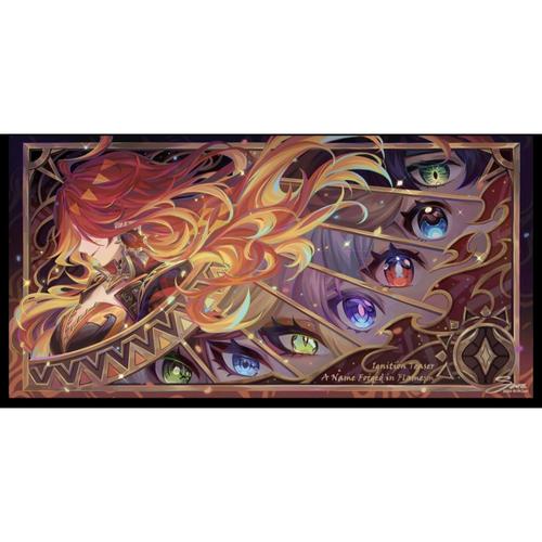 Jual Deskmat Mouse Pad | Mavuika Archon Pyro Theme Genshin Impact ...