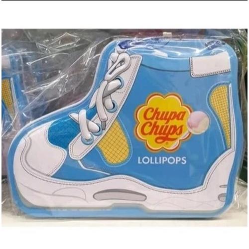 Jual Permen Chupa Chups Lollipop isi 7pcs Free celengan sepatu unik ...