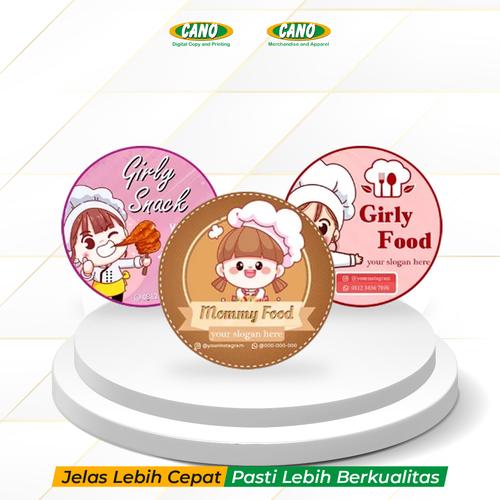 Jual Stiker Label Cromo A3 + Cutting Satuan / Cetak Label Kemasan ...