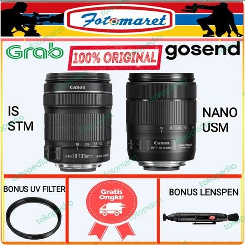 Jual LENSA CANON EFS18-135MM F/3.5-5.6 IS STM - LENSA CANON 18-135MM IS ...