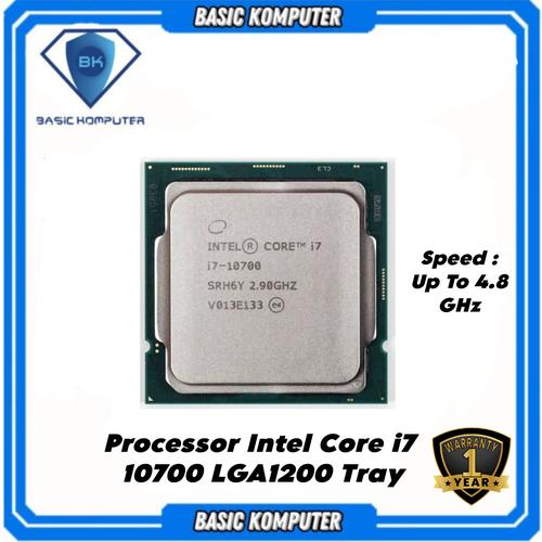 Jual PROCESSOR INTEL CORE I7 10700 TRAY 2.90 GHZ SOCKET LGA 1200 ...