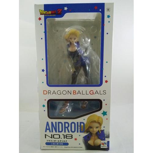 Jual PVC Figure Mega House Dragon Ball Gals Android 18 Stand DBZ NEW ...