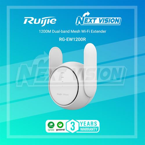 Jual RG-EW1200R - RUIJIE REYEE DUAL BAND MESH WIRELESS EXTENDER ...