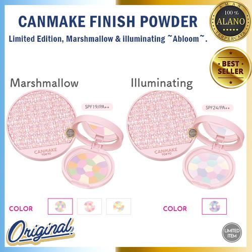 Jual Canmake Finish Powder Marshmallow & illuminating Abloom Limited ...