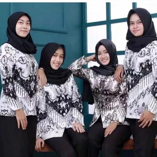 Jual BAJU SERAGAM PGRI TERBARU PRIA DAN WANITA FULL LAPIS FURING ...