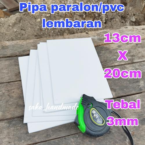 Jual PIPA PARALON/PVC LEMBARAN (13cm X 20cm) TEBAL3mm - Kab. Demak ...