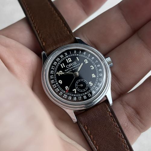 Jual Oris Pointer Date Black Dial no seiko tissot orient omega longines ...