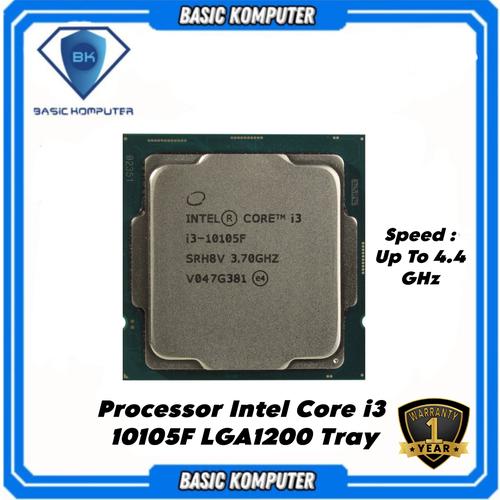 Jual PROCESSOR INTER CORE i3 10105F 3.7 GHz TRAY SOCKET 1200 - Jakarta ...
