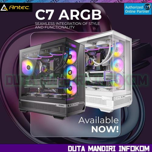 Promo Antec C7 ARGB | CONSTELLATION Series - 270° Panoramic Tempered ...