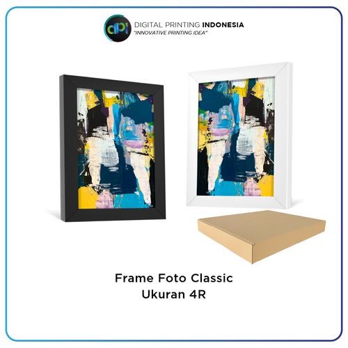 Jual Custom Frame Bingkai Fiber Pigura - Foto Classic 4R - Tambah Kaca ...