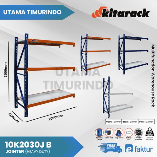 Jual KITARACK Rak Gudang Besi 1 Ton 3 Meter Rack Gudang 4 Susun Jointer ...