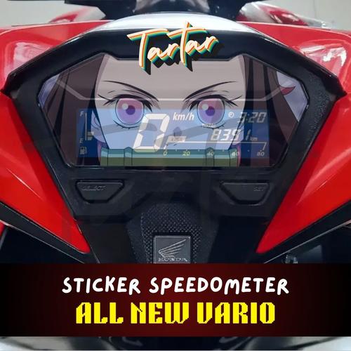 Jual Sticker Stiker Spido / Speedometer Transparant Anime All New Vario ...