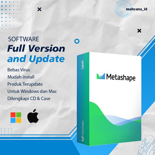 Jual Agisoft Metashape Professional (Pemrosesan fotogrammetri gambar digital) win mac - Kab ...
