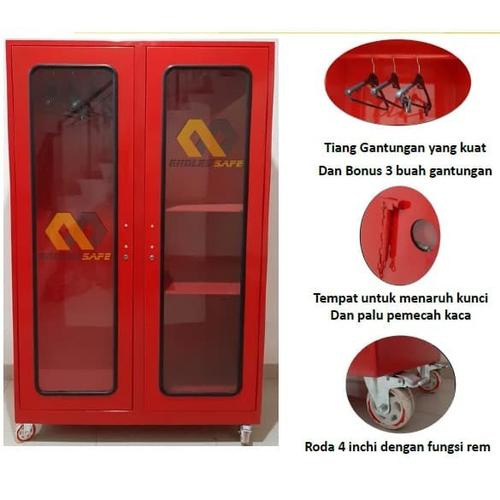 Jual Lemari Safety Pemadam / Fire Safety Cabinet / Lemari K3 - Jakarta ...