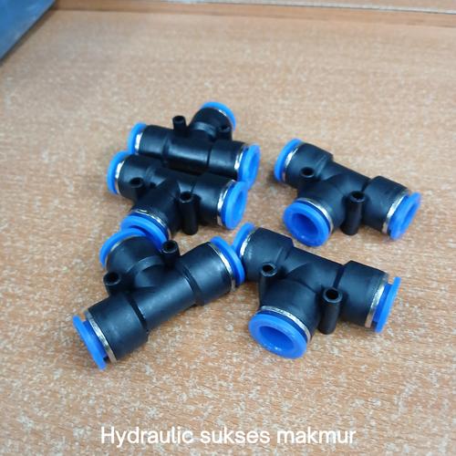 Jual PUT 16-00 fitting T selang 16mm HPC blue - Jakarta Barat ...