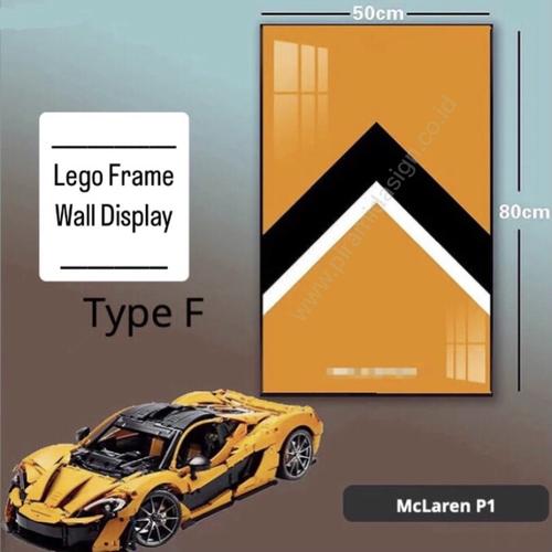 Jual Frame Lego Wall Display McLaren mobil supercar - Type I+light ...