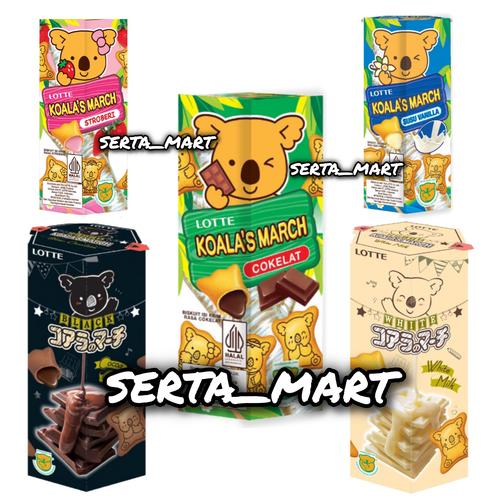 Jual Lotte Koala's March 37gr - Biskuit Krim Isi Cokelat / Koala Cocoa ...