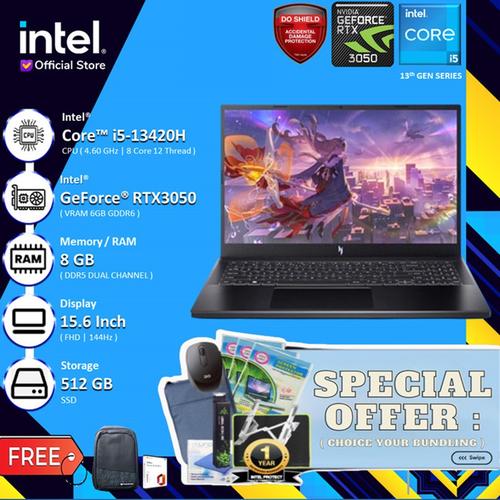 Promo ACER Nitro V15 ANV15 - RTX3050 I5 13420H 16GB 512SSD 15.6" FHD ...