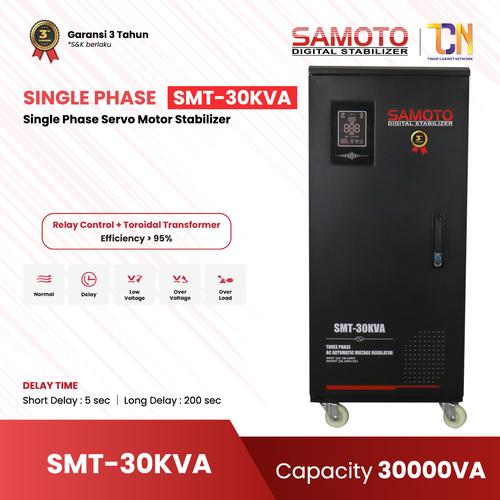 Jual SAMOTO Stabilizer 30000VA Stavolt Single Phase Stavolt SMT30KVA ...
